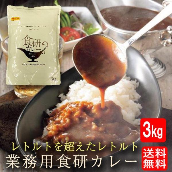 【発売日：2024年05月01日】牛肉の旨みにこだわった中辛口のビーフカレーです。【商品名】食研カレー　3kg【包装形態】3kg【賞味期間】パッケージに記載【保存方法】開封前は直射日光をさけ、常温で保存してください。【アレルゲン】（特定原材...