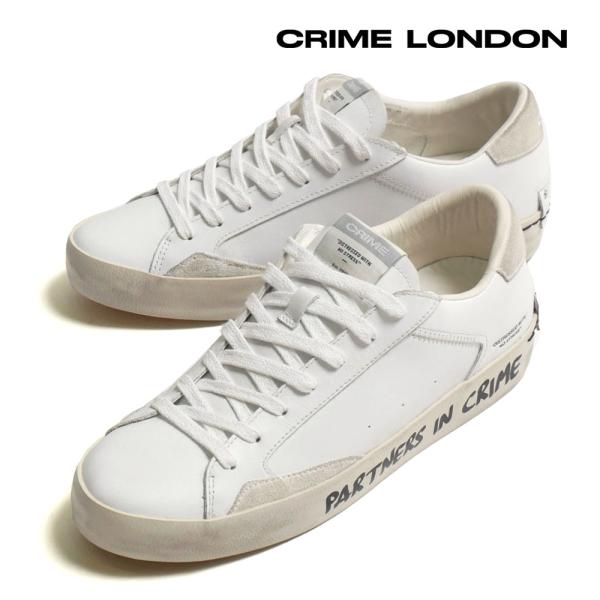 CRIME LONDONの代表的なモデル「DISTRESSED」。こちらはブランド誕生のきっかけとなったコレクションです。ヒールやインソールに記されている"DISTRESSED WITH NO STRESS"はブランドのコンセプト。どんなス...