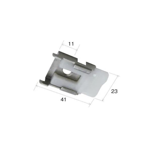 対応機種・マイテックループ小窓浴室商品説明・天井付、正面付共通です。※ブラケットの形状が異なると取付できませんので、ご確認の上ご購入ください。セット内容ブラケット 2個ビス（木部用ナベ3.5Φ×20mm) 2本