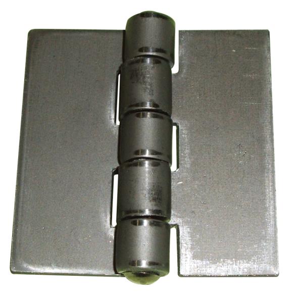 鉄扉への溶接や塗装に適しています。鉄扉や鉄部材へ溶接して使用します。生地のままなので、塗装も思いのままです。材質 鉄(SPHC-P)。仕上げ 生地。サイズ(mm) A64、B31.5、E3。耐荷重(kg・2枚吊)：18。