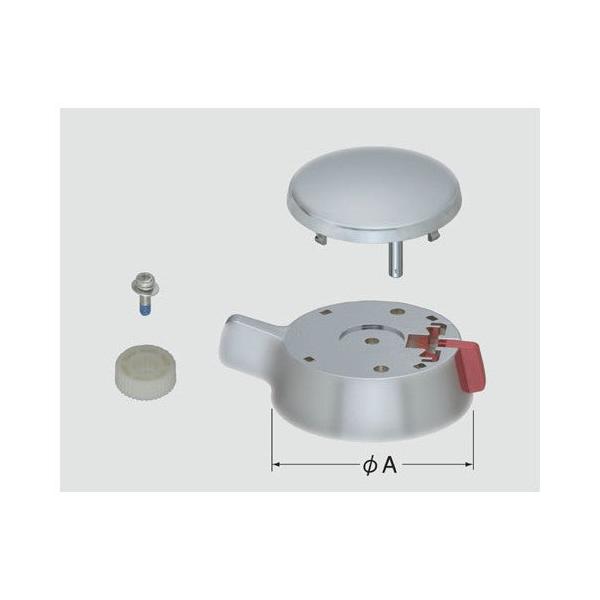 ハンドル種類：温調ハンドル<br>ハンドル本体材質：樹脂製<br>表面処理・色：メッキ(Ni-Cr)<br>湯水・ピクト表示：なし<br>ΦA寸法：69mm<br><br&g...