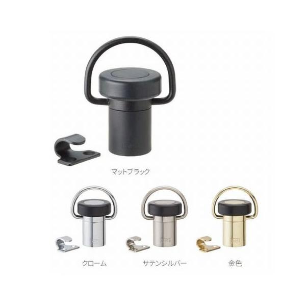 受座が横穴になっています。(縦穴に変えることも出来ます。)フックの方向調整が自由に出来ます。材質 真鍮＋樹脂仕上 クロームゴム 黒木質/コンクリート兼用付属ネジ ナベタッピングネジ 6.0×40（木質・1本止メ用）、皿木ネジ 3.1×20（...