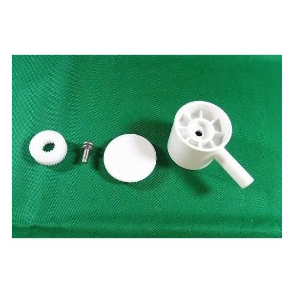 アラウーノ手洗い手動水栓専用キャビネット型、据え置き型用＜色＞ホワイト＜材質＞プラスチック＜サイズ＞W30mm×H28mm×D55mmビス付き※ハンドルキャップのみは、品番 CH110T05C をお求めください。※対象本体品番を必ず確認の上...