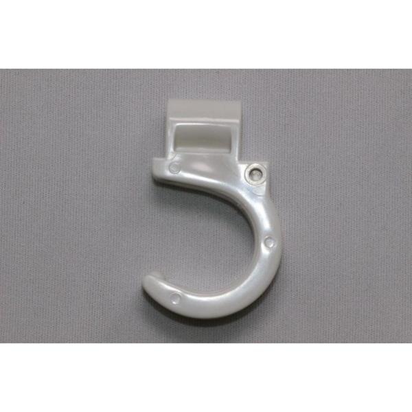 対象商品:手動シリーズの壁付けタイプフック１個入り必要数をご注文ください。固定ネジは付属されておりません。竿受け固定ネジはCWFP114（２個入り）をお求めください。対象本体品番CWFT8101W、CWFT8102W、CWF8101W、CW...