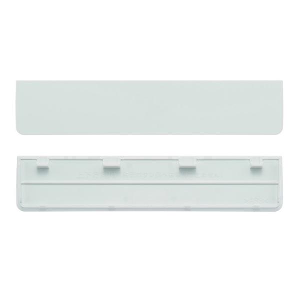 材質：ASA 樹脂カラー：クールホワイト製品特長：フラットカバー（PDF150BWタイプ、PRF-BWタイプ、PCF-BWタイプ、PKF-BWタイプ）に取り付けて、気流開口面を塞ぐことができます。