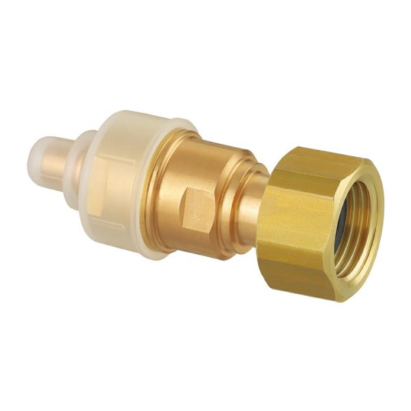 ・カポリエコパイプをワンタッチ接続（ロウ付け不要）・RoHS指令相当品・平行めねじ（G）・高温用ノンアスベストパッキン付 商品詳細 ●材質・青銅●仕様・最高許容圧力：1.75MPa・使用温度範囲：0℃〜95℃・使用流体：冷温水・不凍液・用途...