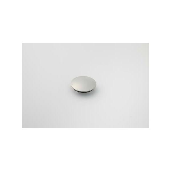 ■　品番　:　HHY533■　品名　:　ポップアップ排水栓用弁M3■　寸法　:　直径50mm x 高さ16.6mm■　材質　:　 表面　ステンレス　/　裏面　樹脂(色:乳白色)■　特徴　:　裏面周囲　4箇所突起有  ※　本品の黒いゴムパッキ...