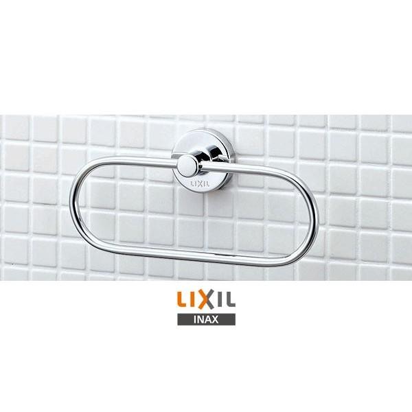 イナックス[INAX]タオルリング[スタンダードシリーズ]KF-91A寸法：208(Φ8)x37x99mm材質：(ブラケット部)ABS樹脂製(Ni-Crメッキ)(リング部)真ちゅう(Ni-Crメッキ)INAX イナックス LIXIL リクシル