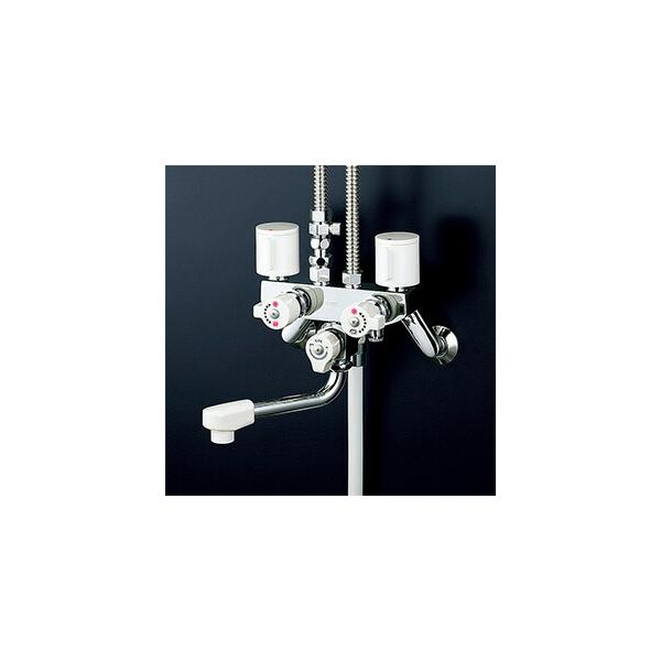 ■併用形■フレキシブルホースは別売です。■シャワーヘッド白／シャワーホース白1.6m／白ハンガー■150mmパイプ付