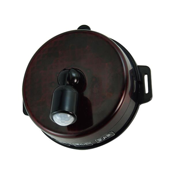 ●仕様・電源 単3形アルカリ電池×3本(付属していません)・電源ON/OFF ボタン付・人感センサー 306°×180°回転。方向変更可能。感知範囲：上下/左右方向120°、感知距離5mまで・電池寿命 1日10回(15秒間/1回)動作時、光...