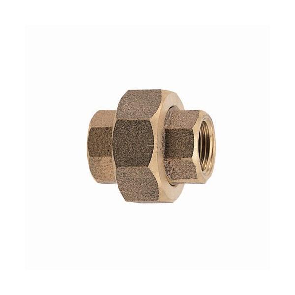 取外しが必要とされる個所に接続する継手です。《ご注意》取付後は漏水がないか確認をしてください。砲金ユニオンは点検や増締めの作業のできる場所で使用してください。●材質:青銅製