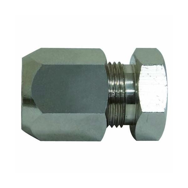 灯油配管等で不要になった銅管の管端をキャップ出来ます。ろう付け作業を必要とせず、ソロバン玉リングの締め付けで銅管のキャップができます。《ご注意》ナットを締付の際、最初は軽く徐々に締め付け、締付ポイントより1〜11/2回転の範囲内にて締め付け...