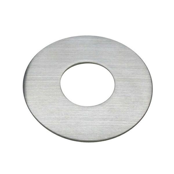 表面がヘアライン仕上げ、割なし、のり付のステンレスプレートです。厚さが1あり、強度が必要な場合に最適です。割りがないのできれいに仕上ります。《ご注意》寸法をお確かめの上ご使用ください。●材質:SUS304、板厚1.0、粘着部0.7