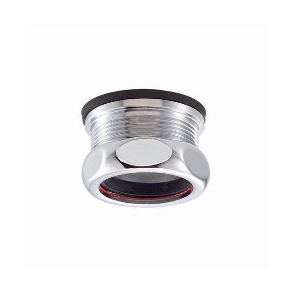 洗浄管異径ソケットと同じ使用目的(排水管サイズをもう一段落とす目的)で使用します。洗浄管異径ソケットよりも短い長さで配管できます。《ご注意》取付側のナットは既存の袋ナットをご使用ください。取付後には漏水がないか確認を行ってください。メッキ品...