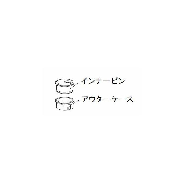 <サイズ>外径Φ27 下穴Φ24<色>ブロンズ（扉色柄：UZ/CZ/MZ用）1個入り※MDU900の後継品です。