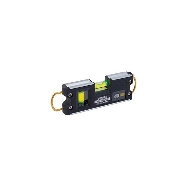 LEDライト付　暗所のレベル測定も可能●取り出し・収納がスピーディー! 両サイドシャックル付●超強力3倍マグネット付●V溝付 パイプ測定可能●電池交換が簡単（リチウム電池 CR2032　1個付属）仕様●サイズ 20×46.5×160ｍｍ●質...