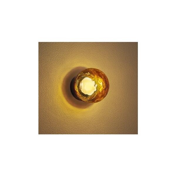 高演色LED バスルームライト 白熱灯器具60W相当 OG264067LR 電球色  消費電力5W Ra94 ●LED電球フラット形 5W(GX53-1) No.295GL ●脂(黒色)●アクリル(セピア色・模様入) ●巾φ155 高167...