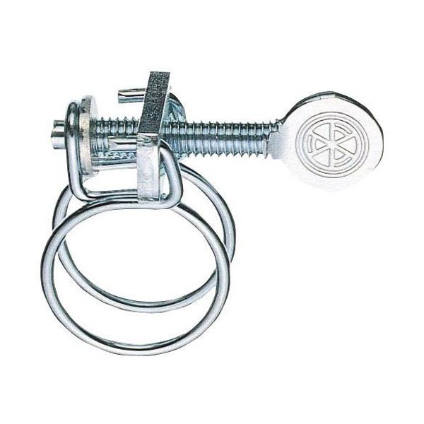 ●材質 鋼、鉄三栄水栓[SANEI]　ガーデニング　ホースバンド　蝶ネジワイヤバンド　【PD21-30】