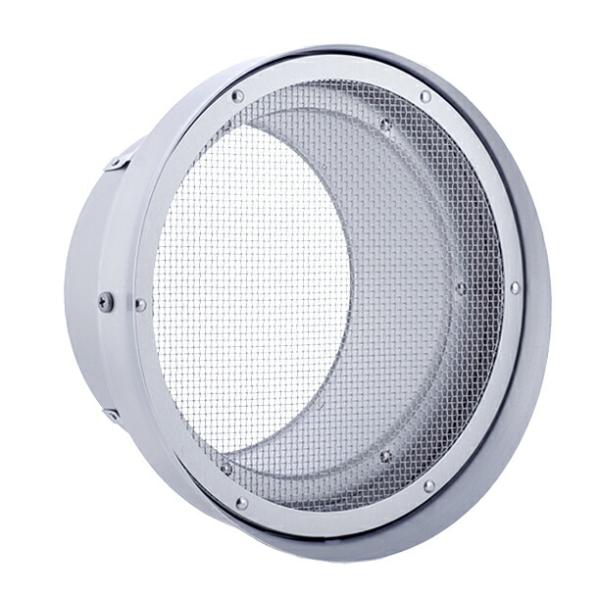 西邦工業 SEIHO 【SN150TBL】 BL・外壁アルミニウム製換気口 フラットグリル（水切り付） SN-TBL 金網型10メッシュ 水切り付 低圧損 BL認定品 低圧損 ドレン対応 フェイス着脱式金網型10メッシュ 水切り付 低圧損B...