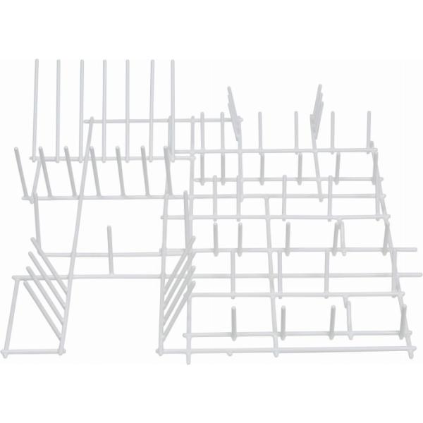 【仕様】  ●サイズ：幅335mm×奥行418mm  ●材質：鉄製（樹脂コーティング）  ●色：ホワイト【ハーマン品コード】FB0F15066100