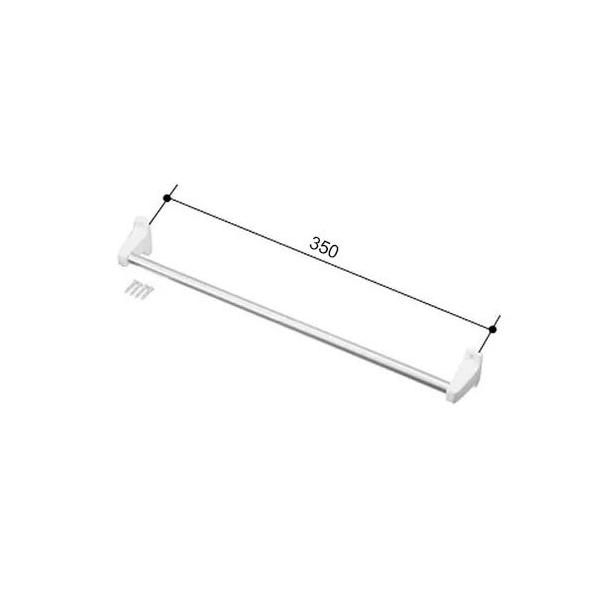 パイプ：ステンレス、L=350mm※既設品との交換用です。※取り付けにはプラグ、シリコンシーラントが必要です。適合商品品番トイレルームユニット