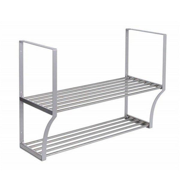 ●吊戸下、シンク上のスペースを有効活用！2段の棚板で調理用品をすっきり収納し台所を快適な調理環境に整えることができます。●サビや汚れに強く手入れも簡単なステンレス製。●棚板の幅は60〜90cmに伸縮します。●取り付けられる場所 5mm厚以上...