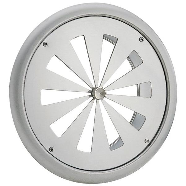 ユニックス 【USR150A】 USR-A 室内用製品 ステンレス製 レジスター 丸型レジスター換気口 手配後キャンセル不可商品材質：SUS304表面処理：電解研磨■ フェイス中央のツマミを回すとレジスターが開閉できます。【換気性能】排気 ...