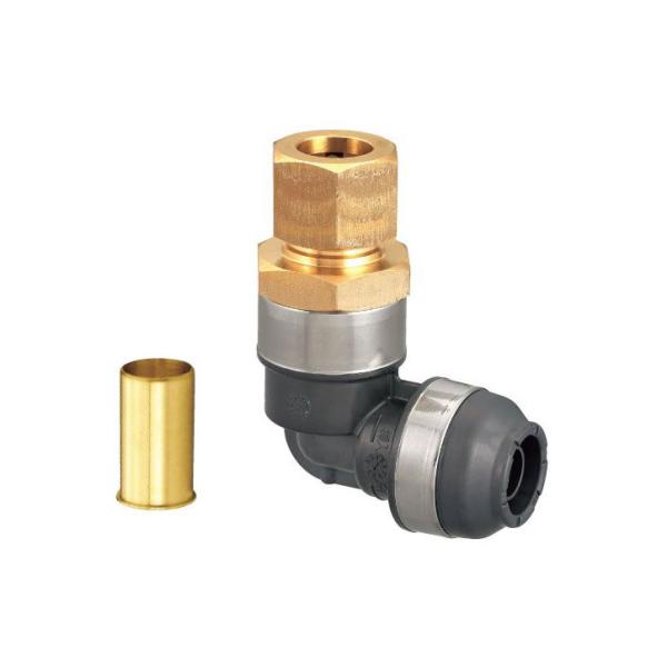 ・銅管と架橋ポリエチレン管・ポリブテン管を接続。・架橋ポリエチレン管・ポリブテン管はワンタッチ接続。・既設の銅管配管から樹脂管にリフォームするのに便利。・管接続後も継手が360°自由に回転するので、樹脂管に負荷をかけず配管方向を調整できます...