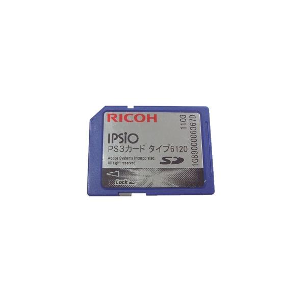 詳細 RICOH IPSiO PS3カード タイプ6120中古品、動作確認済です。 Adobe PostScript3による出力が可能なカードです。平成明朝体W3、平成角ゴシック体W5、欧文136書体を含む。Adobe純正PDFファイルのダ...