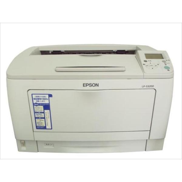 詳細LP-S3200 EPSON A3モノクロレーザープリンタ 中古品、動作確認済みです。印刷枚数は23000枚です。（出荷前の最終チェックにより若干増えることがございます）トナーは付属しませんのでご用意下さい。