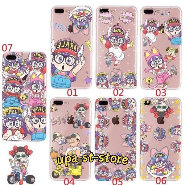 7絵柄 Dr.スランプ アラレちゃん iPhone用ケース TPU 多機種対応 7絵柄 Dr.スランプ アラレちゃん iPhone用ケース TPU 多機種対応