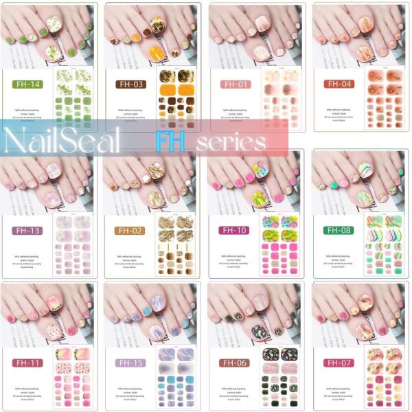 フットネイルは簡単にネイルシール（ネイルステッカー）で簡単に！スピーディーに仕上がる！ジェルネイル風ネイルシールです。シンプルなトレンドデザインなのでオフィスネイルにもおすすめです。簡単に脱着できるので飽きたらすぐチェンジでき、週末だけのネ...