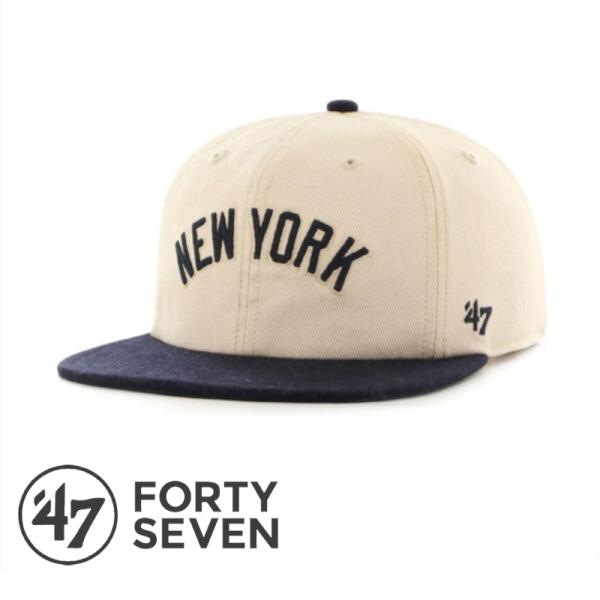 ’47 フォーティーセブン ストレートキャップ ヤンキース 帽子 CAP ユニセックス フリーサイズ’47定番シルエットの一つ。四角型フラットバイザーと浅めのクラウンを採用し、デザインバリエーションも豊富。スナップバックでサイズ調整が可能。...