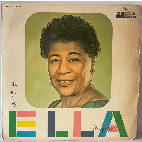 ・書名：LP The Best Of Ella Fitzgerald/Ella Fitzgerald JDL 5205 ・ISBN： ・著者：Ella Fitzgerald ・出版元：Decca ・刊行年：1959 ・解説：