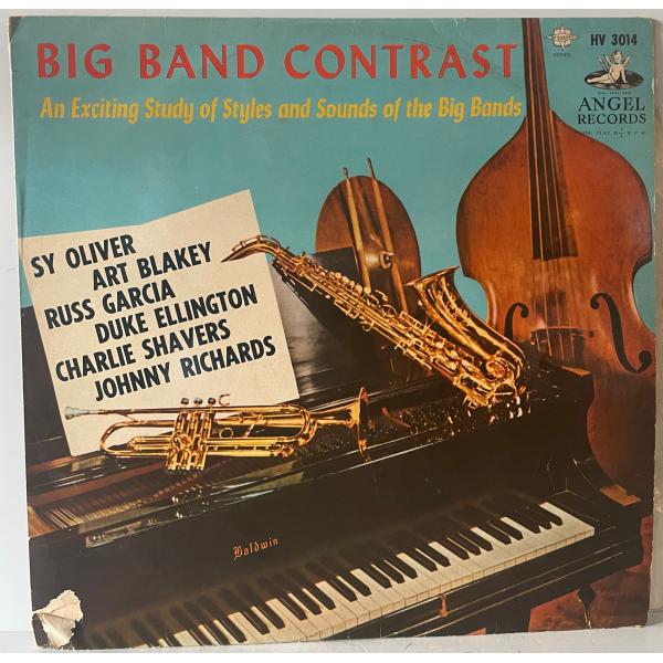 ・書名：LP CONTRAST IN BIG BAND SOUNDS/ビッグ・バンド・コントラスト、DUKE ELLINGTON HV 3014 ・ISBN： ・著者：DUKE ELLINGTON ・出版元：Angel ・刊行年： ・解説：