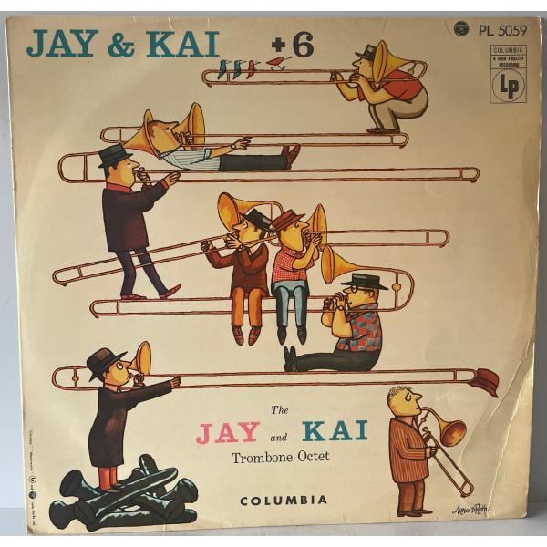 ・書名：LP The Jay and Kai Trombone Octet、Jay &amp; Kai/J.J.ジョンソン &amp; カイ・ウィンディング　PL 5059 ・ISBN： ・著者：Jay &amp; Kai ・出版元：Col...