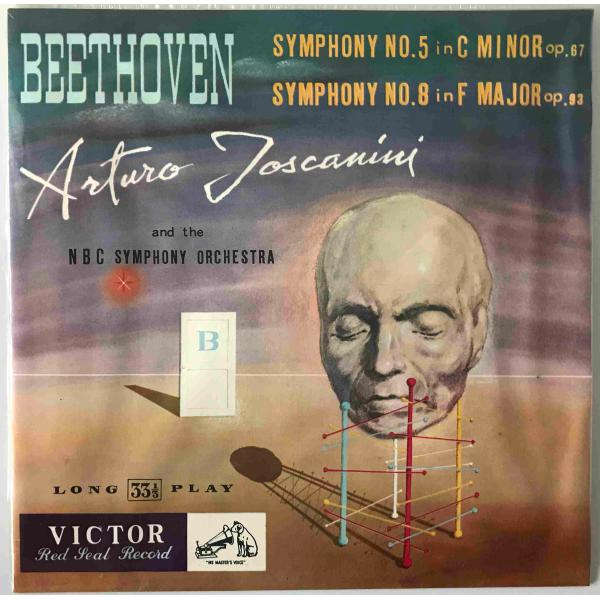 ・書名：レコード　ベートーベン：交響曲第五番「運命」・第八番　LS2011 ・ISBN： ・著者：トスカニーニ ・出版元：Vicctor ・刊行年： ・解説：