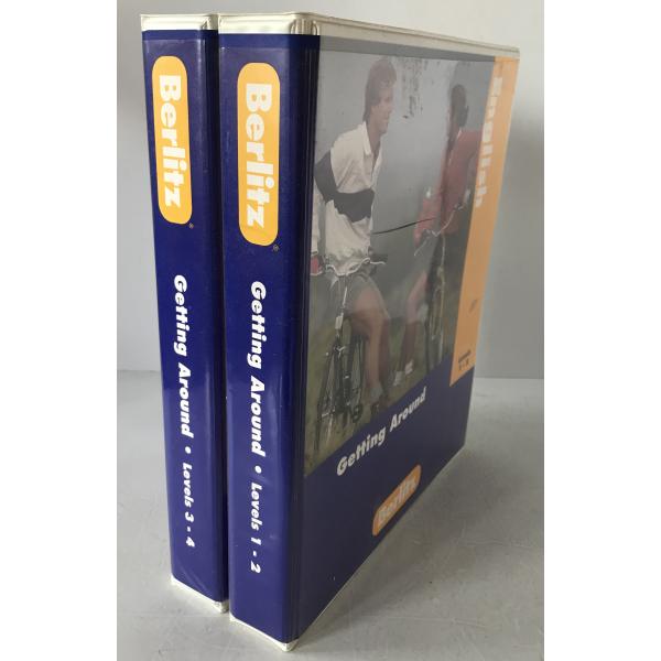 書名：english getting around berlitz 2冊揃え　ハードカバー (英語版) 　カセット付き著者：bertitz (著)出版元：刊行年：1998/07/01版表示：14版、12版説明：「english gettin...