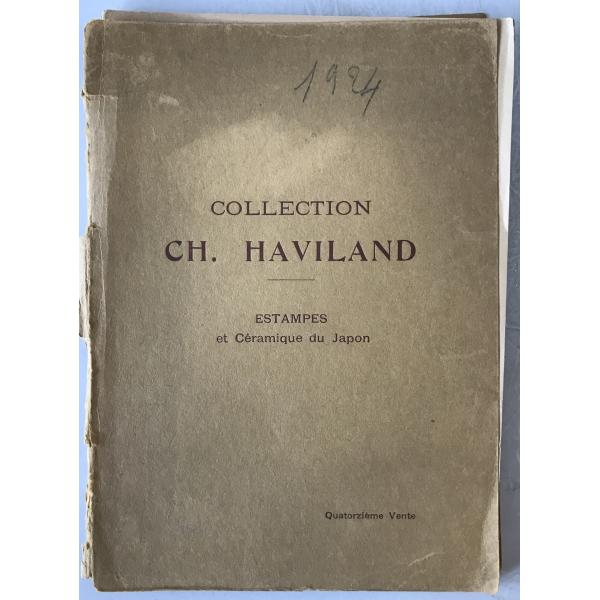 書名：Collection Ch. Haviland　Estampes et c?ramique du Japon　（フランス語）著者：出版元：s.n.刊行年：版表示：説明：「Collection Ch. Haviland　Estampes...