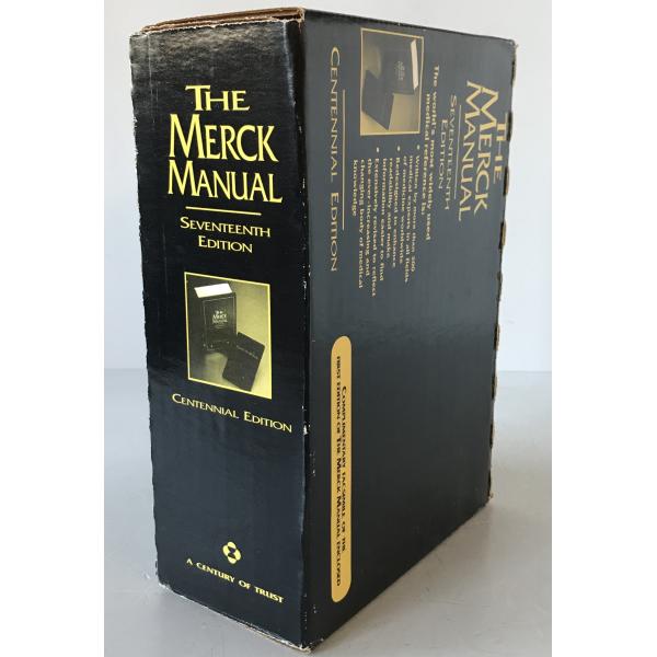 書名：The Merck Manual of Diagnosis and Therapy. Seventeenth Edition (Centennial Edition) ハードカバー　（英語版）著者：Mark H. Beers (編集)...