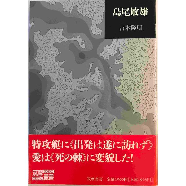 [書名] 島尾敏雄　吉本隆明 著　筑摩書房　1990年11月[ISBN] 448001344X[著者] 吉本隆明 著[発行所・発行年] 筑摩書房　1990年11月[仕様] [状態] 状態 【管理コード】1E-HJ7L-SIKH