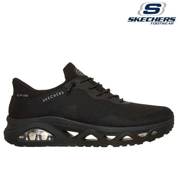 独自のHeel Pillow(TM)(ヒールピロー)を採用したメッシュアッパーのファッションスニーカー。バンジーレース、Skechers Air-Cooled Memory Foam(TM)(スケッチャーズ エアクールドメモリーフォーム)イ...