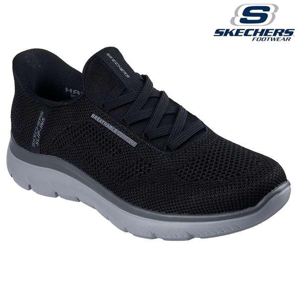 通気性抜群のBreathable Comfortテクノロジー搭載で、立ったままハンズフリーで靴の脱ぎ履きが可能なSLIP-INSモデル。メッシュ素材をアッパーに採用したバンジーレースタイプシューズ。洗濯機で丸洗い可能。クッション性に優れたS...