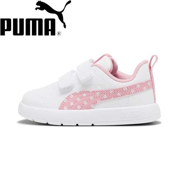 コートフレックスファミリーにコートフレックスv3スニーカーが登場。0歳から4歳のお子様におすすめのサイズです。軽量でクッション性に優れたEVAミッドソール、歩きやすさを追求したアウトソールの柔らかい溝が特徴。プーマフォームストリップにキュー...