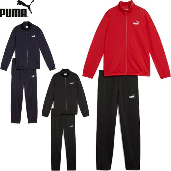 プーマ No.1ロゴラバープリントのリブカラージャケットと、内側ドローコードウエストゴムパンツの快適なセットアップ。アクティブ用としても普段使いのアイテムとしてもお使い抱けます。●リサイクル素材使用：より良い未来への一歩として、90％以上の...