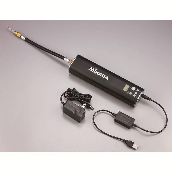 ●重量:約460g●圧力設定機能(最大1.5kgf/cm2)●急速充電、【圧力設定機能付きで、設定値に到達すると自動停止します。】●ボール専用MIKASA(ミカサ)●素材アルミニウム●サイズ4.2×5.4×20.9cm●カラー黒●仕様●付属...