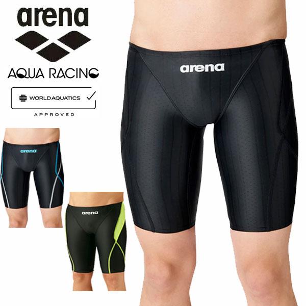 初級スイマーへ向けた「AQUA RACING」シリーズ。公式大会に出場するために必要なWORLD AQUATICS(世界水泳連盟)承認モデルの競泳水着。伸びのあるフィット感を実現したニット素材AQUASTRIPE-Dを採用。安心感のある地厚...