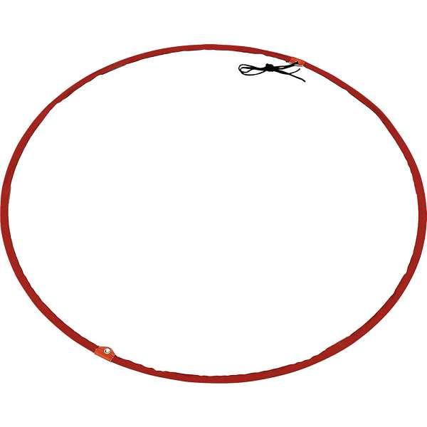 使用時にはビッグに、収納時はコンパクトになる、アレンジ自在で様々に使えるトレーニング用リング。ステップとして、ターゲットとして、様々なトレーニングに。簡単に楕円形にもできるので、使い方も広がります。サイズ：径 90 ｃｍ素材：ナイロン1 個入り