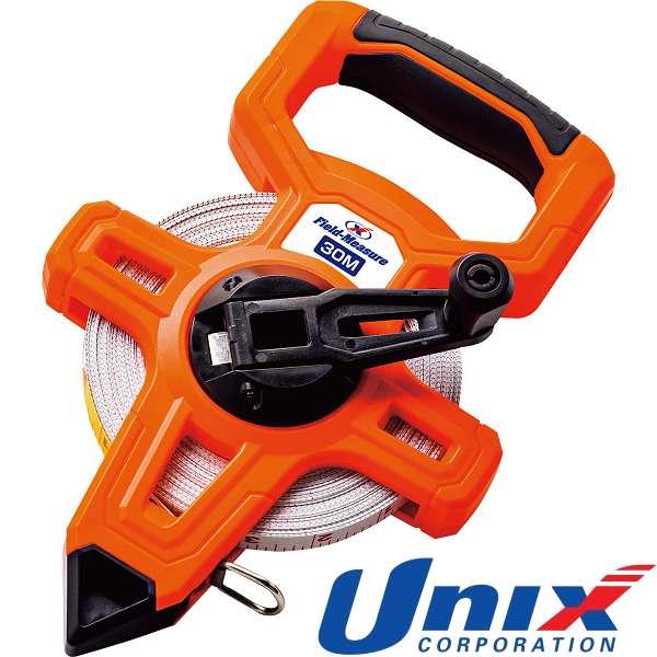 ■商品説明グランドのフィールド区画線を正確に簡単にライン引きができます。計測表示は表がメートル、裏がフィートなので使用幅も広がります。シリーズで30M、50M、100Mの3種類がラインナップ！■素材本体/ABS樹脂、グリップ/ラバー、テープ...