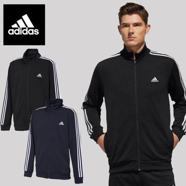 ａｄｉｄａｓのＡＵＴＨＥＮＴＩＣＩＴＹを備えた３ＳＴＲＩＰＥＳ　ＰＡＣＫ。ＣＬＩＭＡＬＩＴＥ機能を備えたダブルニット素材を採用したウォームアップジャケット。素材：ダブルニット（ポリエステル１００％）